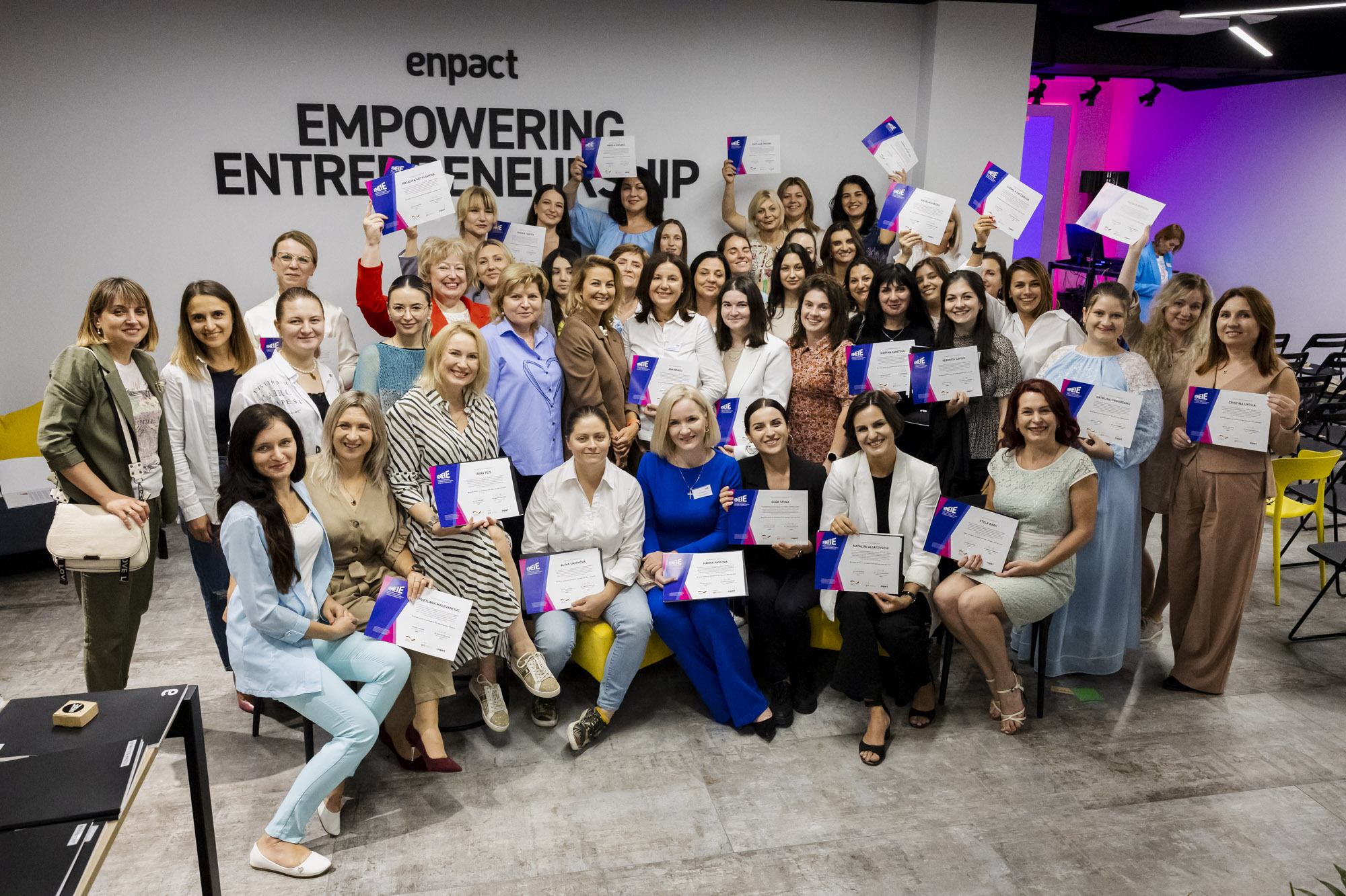 75 women entrepreneurs from Moldova and Ukraine take part in a relief ...
