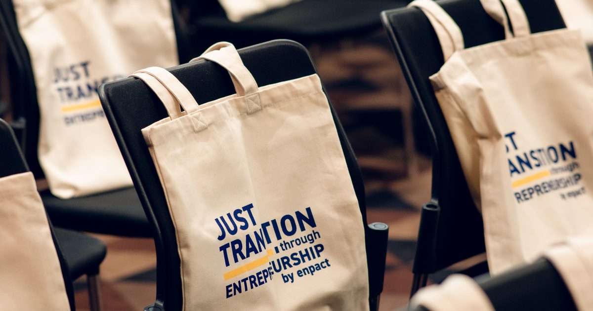 Just Transition through Entrepreneurship | Ideas Track – empowering ...